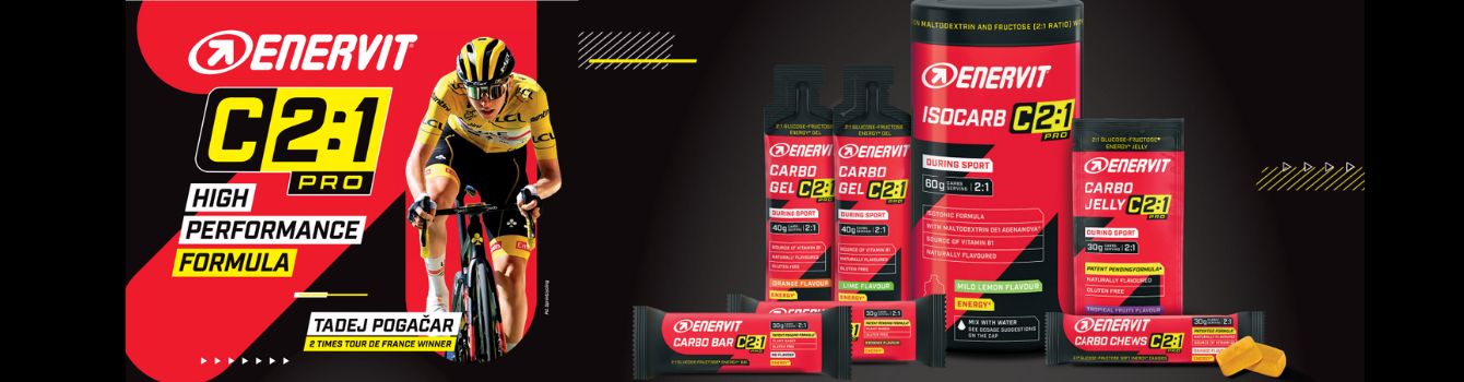 Integratori ciclismo Enervit | Shop Online | Cingolani