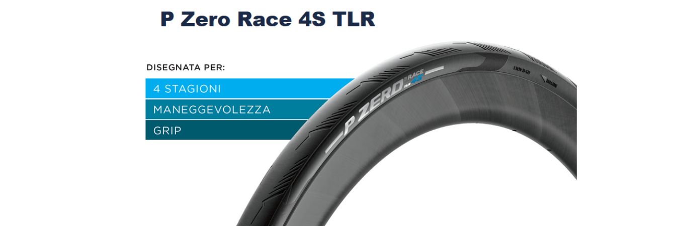 Novità Pirelli - P Zero Race 4S TLR | Cingolani